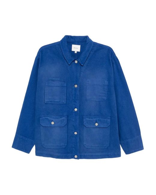 Reformation Callum Jacket in Blue | Lyst UK