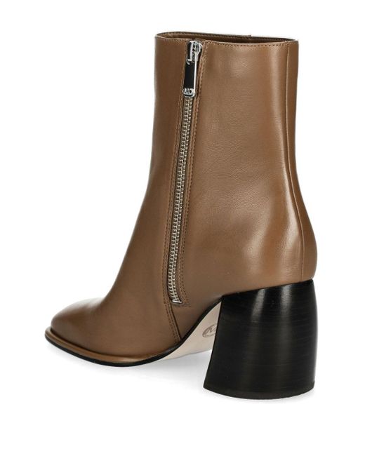 MICHAEL Michael Kors 80Mm Maude Boots in Brown | Lyst