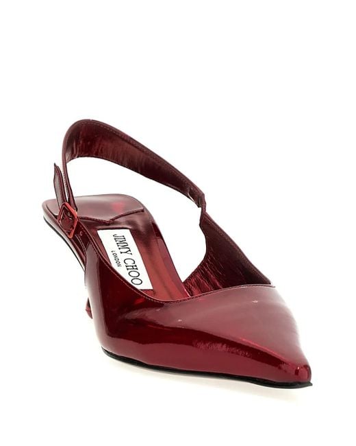 Jimmy Choo Amel Pumps in Red | Lyst