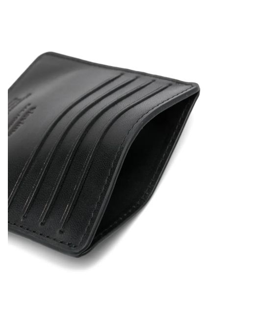 Visvim Leather Card Holder in Black for Men | Lyst