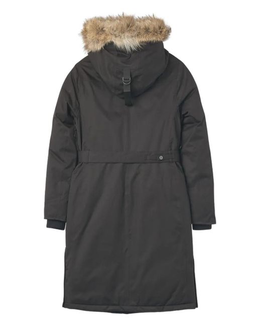 Nobis Belted Parka in Gray | Lyst