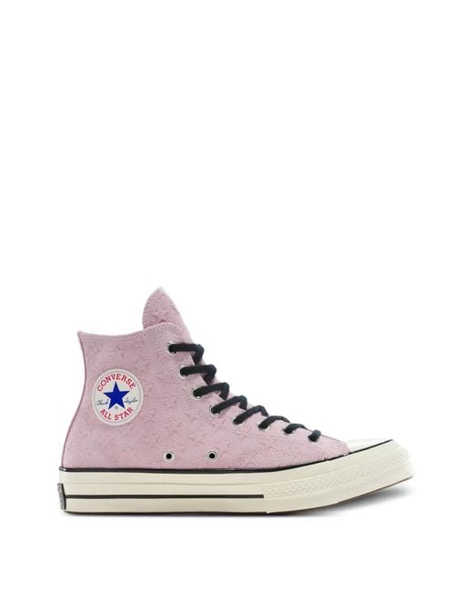 Converse Chuck 70 Stars Lace-Up Sneakers in Pink | Lyst UK