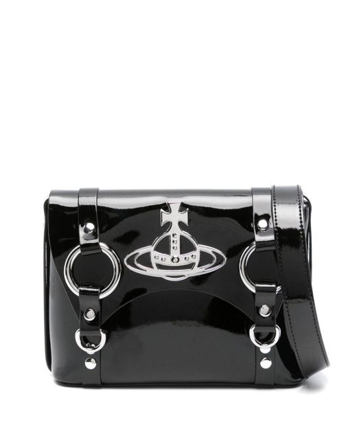 Vivienne Westwood Kim Crossbody Bag in Black | Lyst