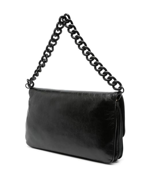 Balenciaga Bb Soft Large Flap Bag in Black | Lyst