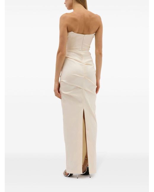 Rachel Gilbert Sienna Maxi Dress in White | Lyst