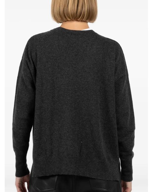 Autumn Cashmere V-Neck Sweater in Black | Lyst Canada