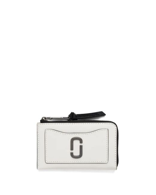 Marc Jacobs The Top Zip Multi Wallet in White | Lyst