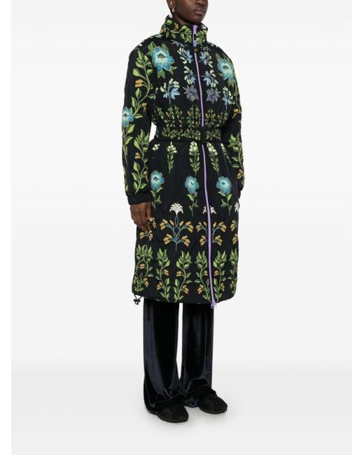 FARM Rio Winter Garden Coat in Green | Lyst