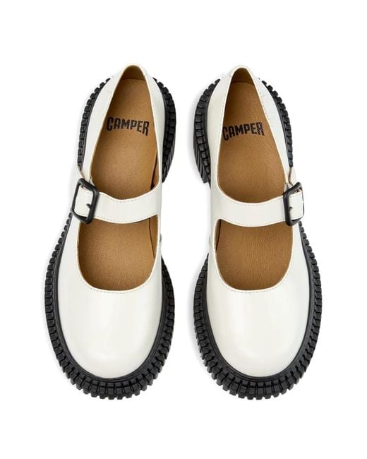 Camper Pix London Pumps in White | Lyst UK
