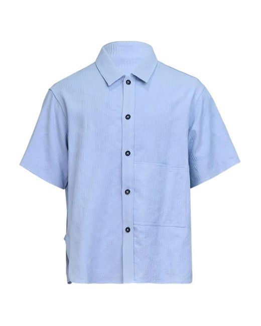 Diomene Chest-Pocket Shirt in Blue for Men | Lyst UK