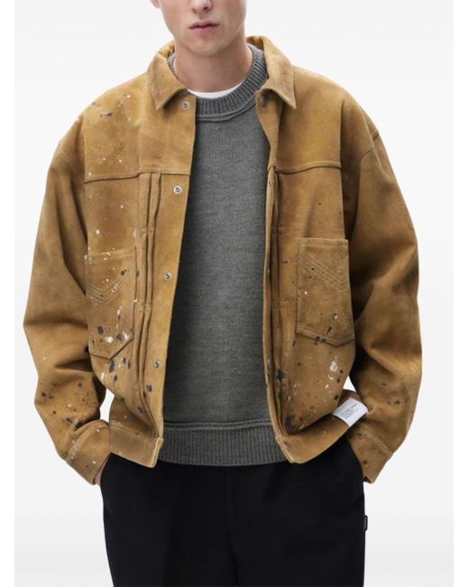 Neighborhood Drip Jacket in Brown for Men | Lyst