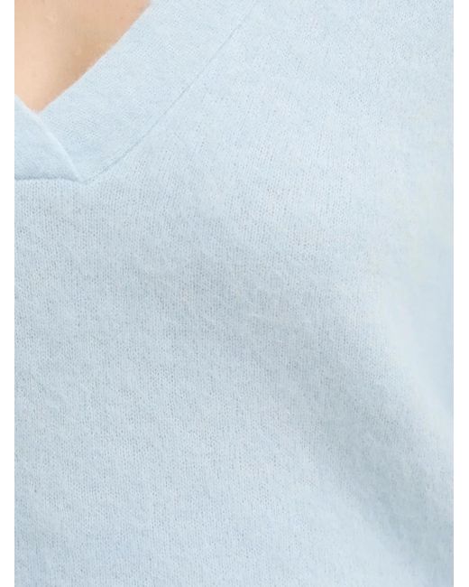 BOSS V-Neck Sweater in Blue | Lyst UK