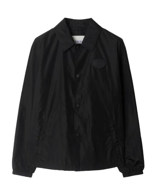 Burberry Knight Stamp Jacket in Black for Men | Lyst