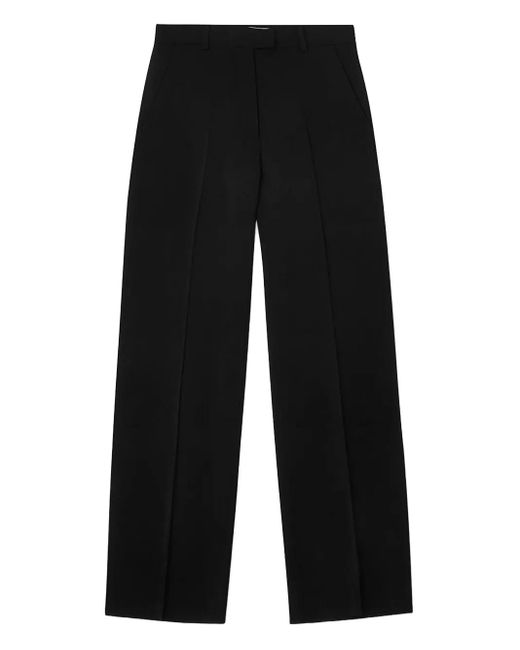 House of Dagmar Back-Creases Trousers in Black | Lyst UK