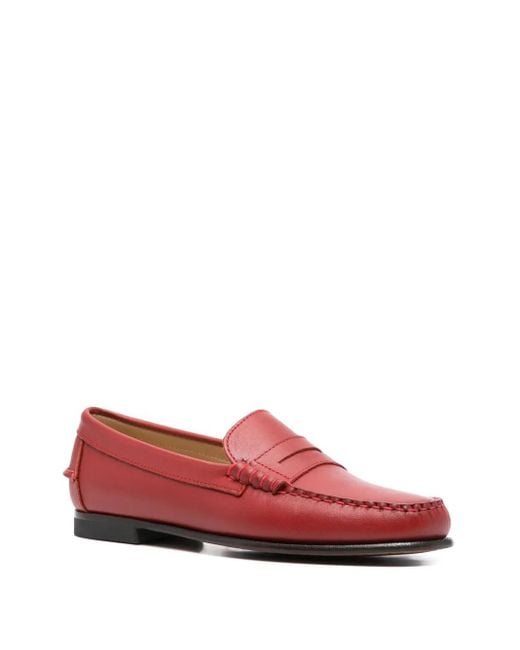 Sebago Danielle Loafers in Red | Lyst