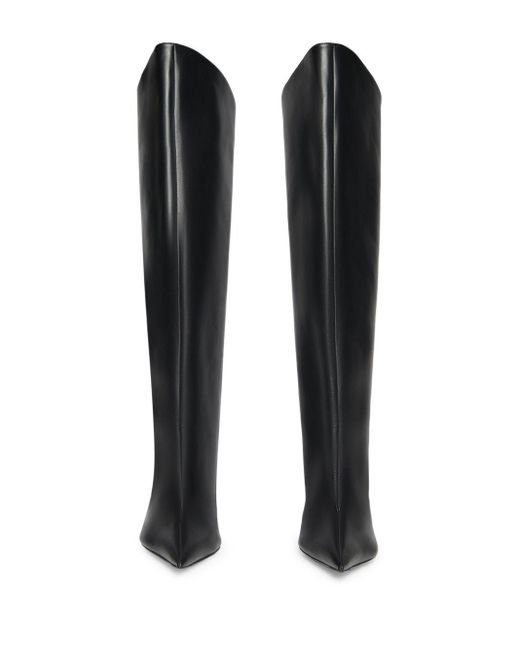 Balenciaga Waders 90mm Knee-high Boots in Black for Men | Lyst