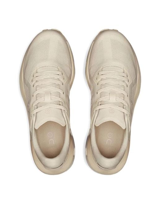 On Shoes Cloudze "Pearl/Truffle" Sneakers in Natural | Lyst