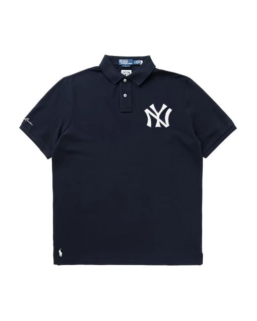 Polo Ralph Lauren X Mlb Yankees Logo Polo Shirt in Blue for Men | Lyst UK
