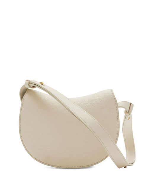 Burberry Mini Rocking Horse Crossbody Bag in White | Lyst