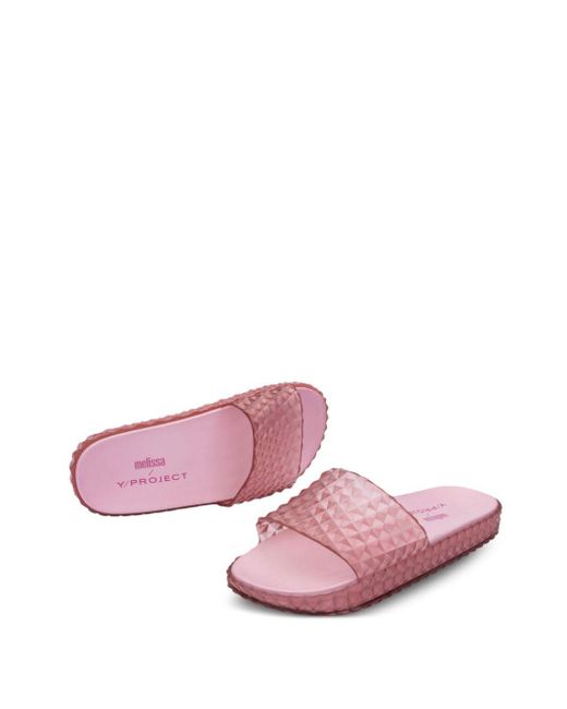 Y. Project Melissa Court Slides in Pink | Lyst