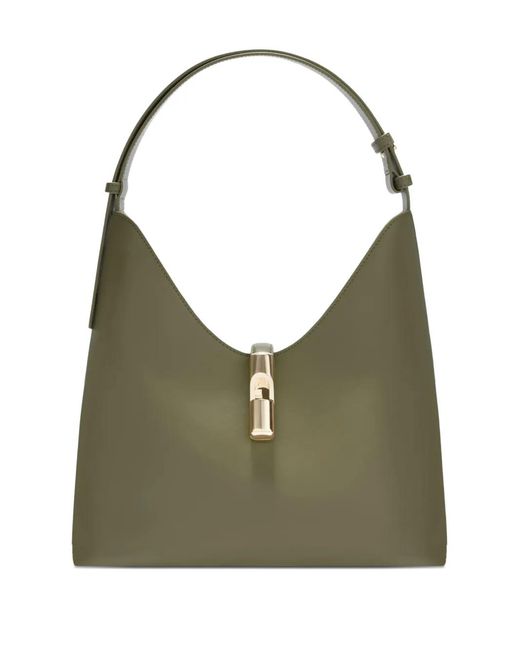 Furla Medium Goccia Shoulder Bag in Green | Lyst UK