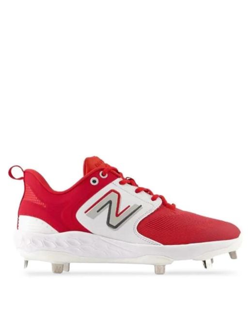 New Balance Fresh Foam X 3000 V6 Metal Sneakers in Red for Men | Lyst