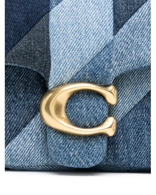 COACH Patchwork Quilted Tabby 20 Shoulder Bag in Blue | Lyst UK