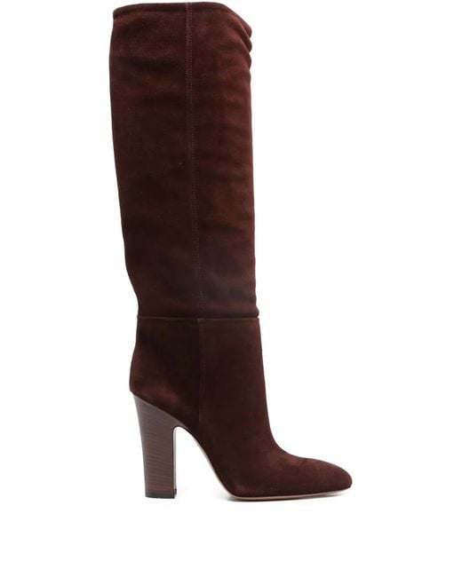 Paris Texas Lavinia Pointed Boots in Brown | Lyst UK
