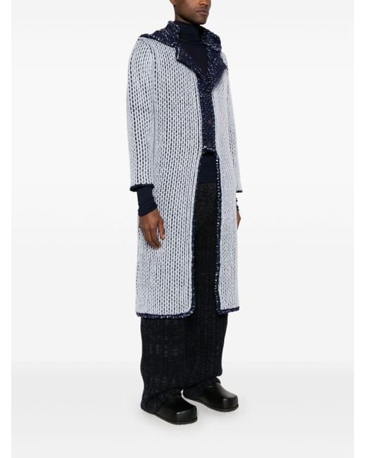 Isa Boulder Dash Covert Coat in Blue for Men | Lyst