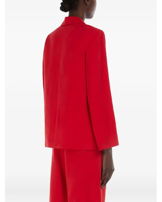 Max Mara Olivia Blazer in Red | Lyst