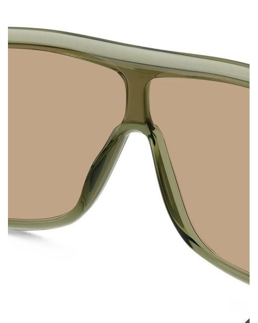 Victoria Beckham Square Frame Sunglasses In Grey Lyst Uk