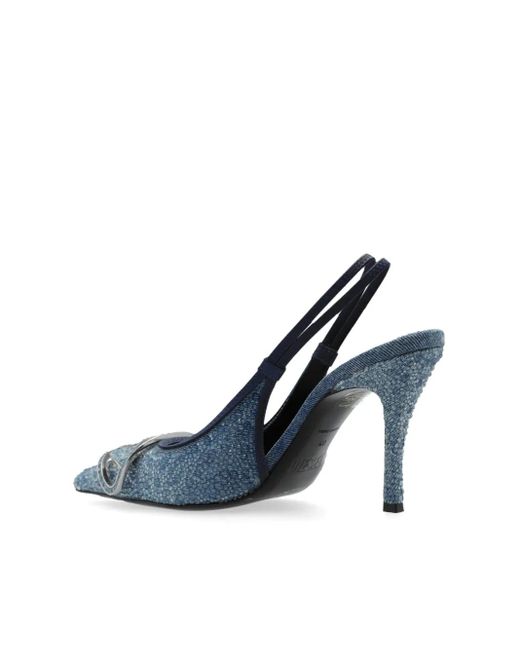 DIESEL Pumps in Blue | Lyst