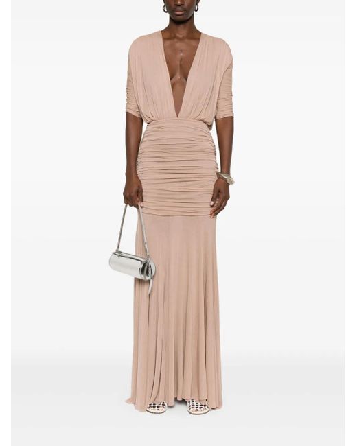 TOVE Devi Maxi Dress in Pink | Lyst