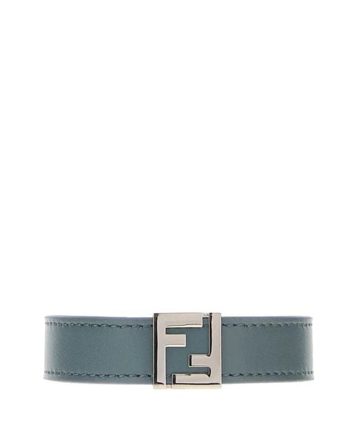Fendi Logo-Detail Bracelet in Blue for Men | Lyst UK
