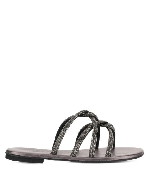 KIMAI Kima Sandals in Black | Lyst