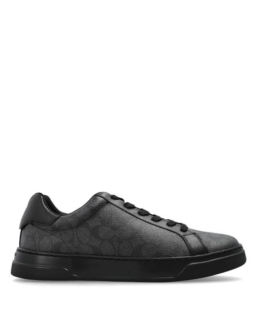 COACH High Line Sneakers in Black for Men | Lyst