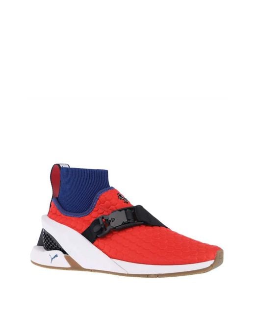 Ferrari X Puma High-Top Sneakers in Red for Men | Lyst