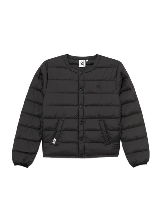 Chocoolate Logo-Embossed Puffer Jacket in Black | Lyst UK