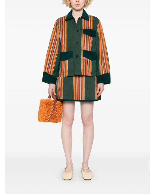 Bode Parakeet Jacket in Green | Lyst