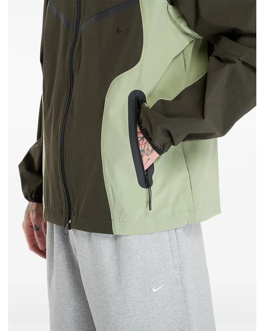 Nike Dri-Fit Woven Color-Block Windrunner Jacket in Grey for Men | Lyst UK