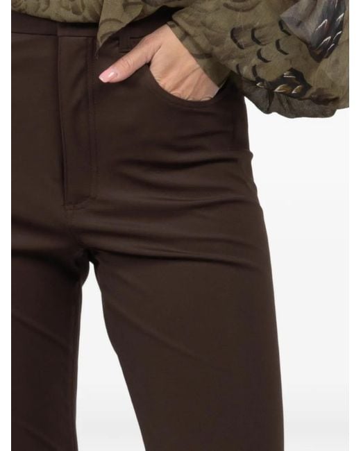 Ronny Kobo Zip-Up Trousers in Black | Lyst UK