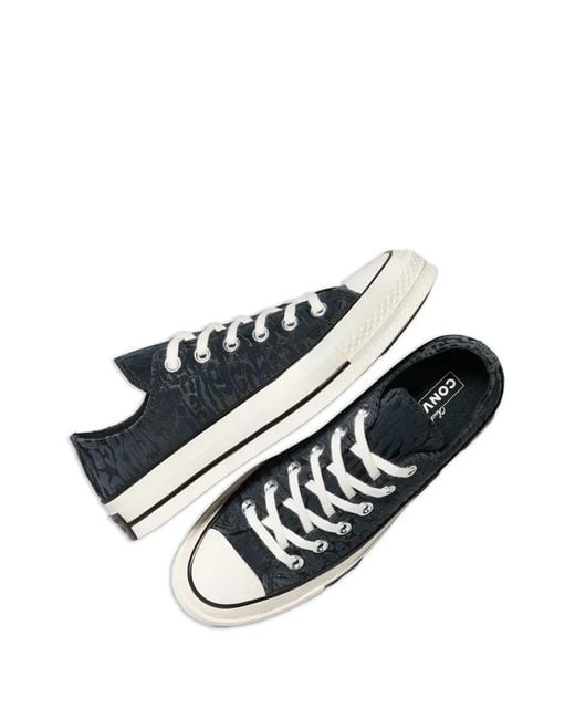 Converse Chuck 70 Leopard-Pattern Sneakers in White | Lyst UK