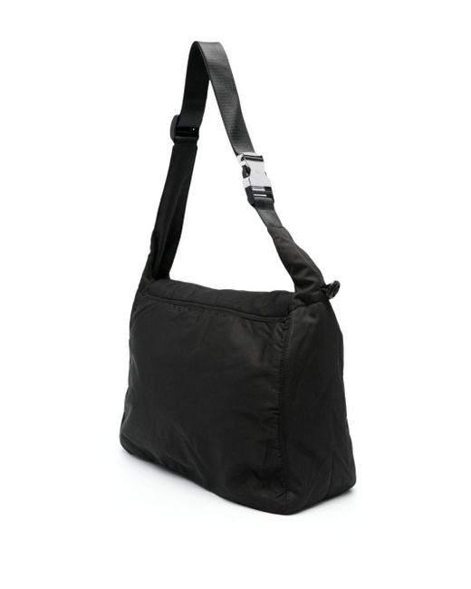 Arc Super Foldover-Top Messenger Bag in Black | Lyst