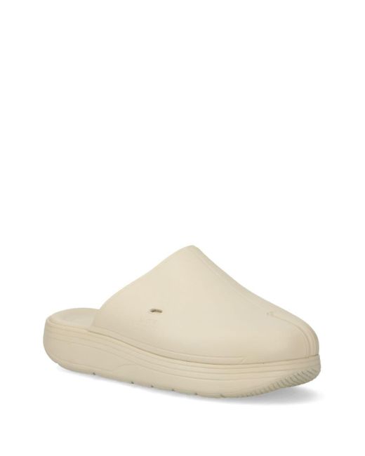 Suicoke Flatform Slides in White for Men | Lyst