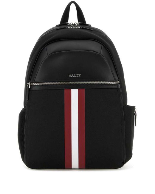 Bally Canvas Backpack in Black for Men | Lyst