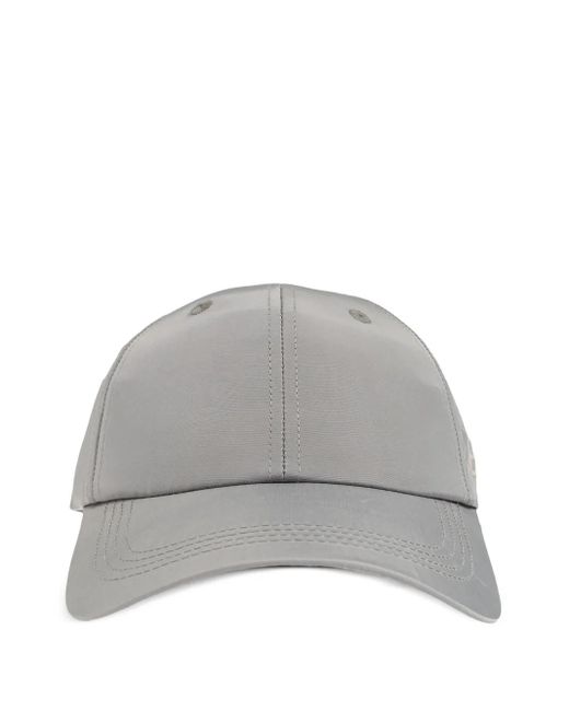 EA7 Logo-Tag Baseball Cap in Grey | Lyst UK