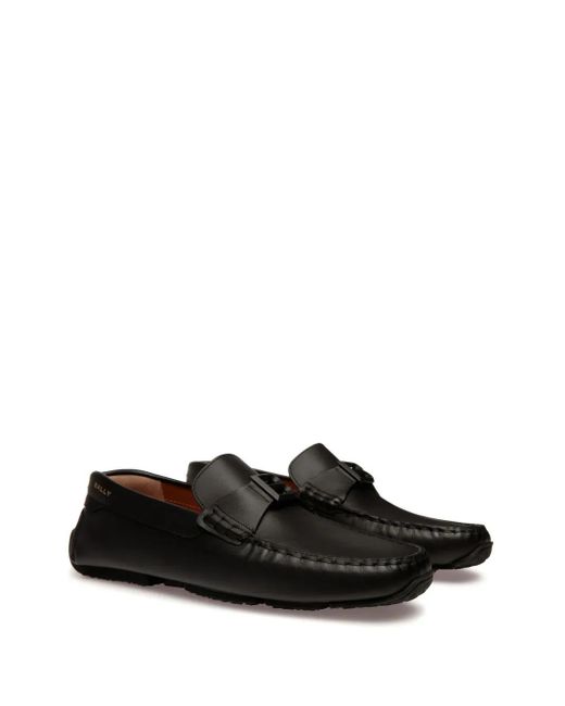 Bally Pilot Driving Shoes in Black for Men | Lyst