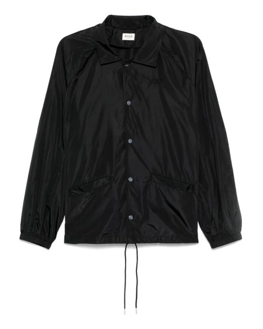 Bode Track Jacket in Black for Men | Lyst