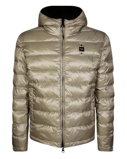 Blauer Ballard Hooded Jacket in Black for Men | Lyst UK