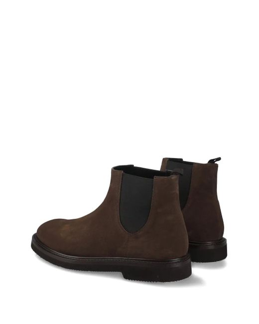 Premiata Pull Tab Suede Chelsea Boots in Brown for Men | Lyst UK
